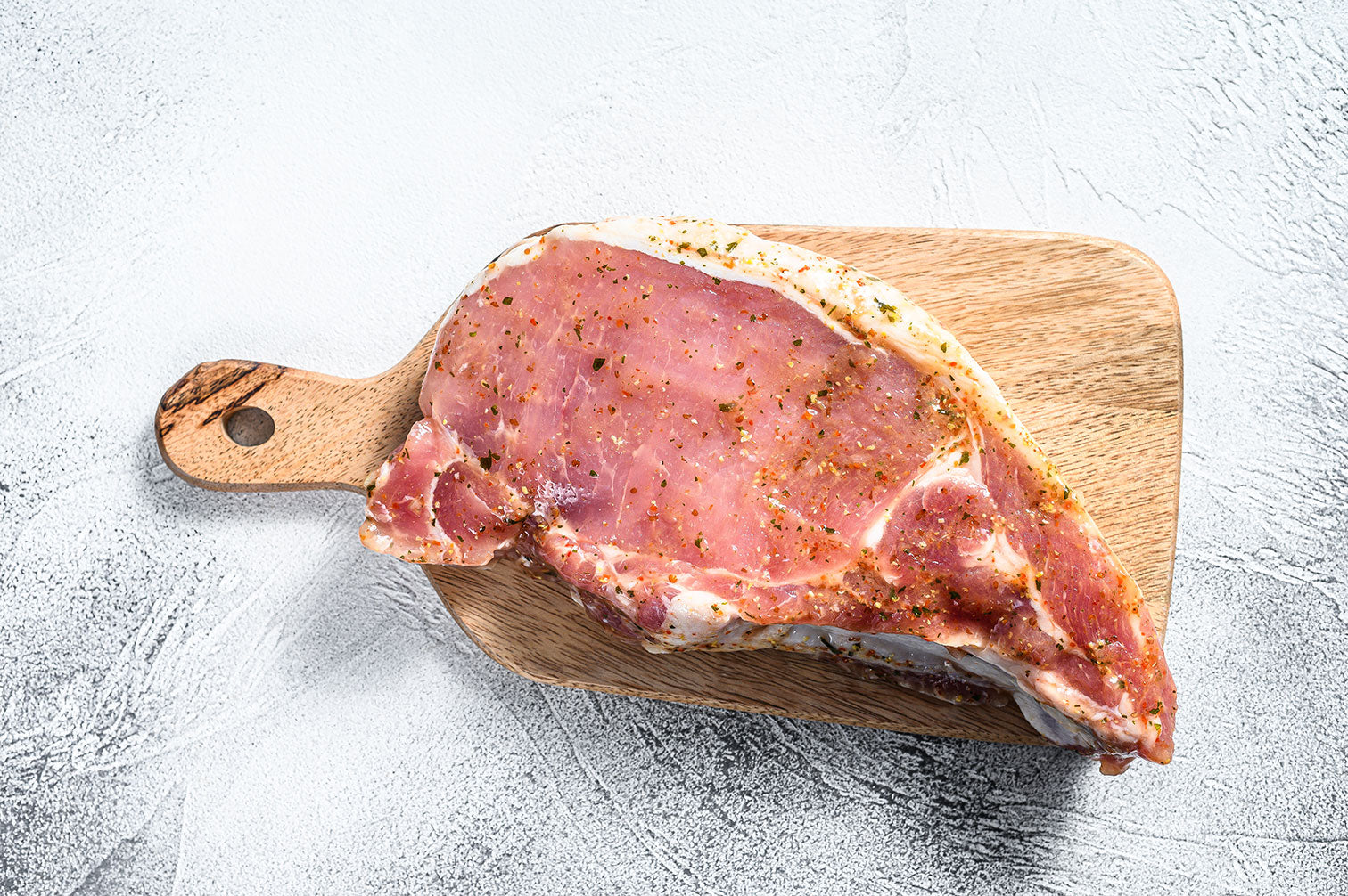 Marinated Quebec pork chop souvlaki – Aliments LAD