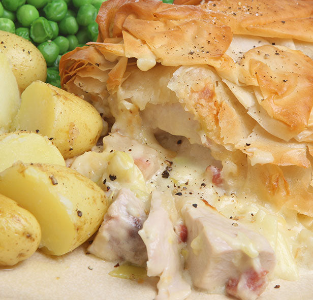 Chicken puff pastry – Aliments LAD