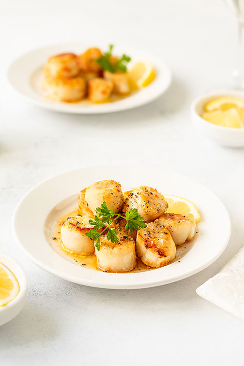 Canadian scallops size 20-30 – Aliments LAD